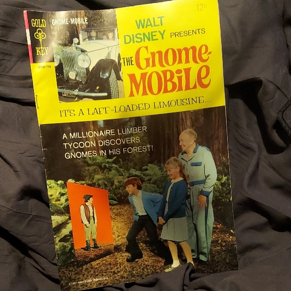 Disney | Accents | 967 Disney Oddity Antique Gnome Mobile Comic Zine ...